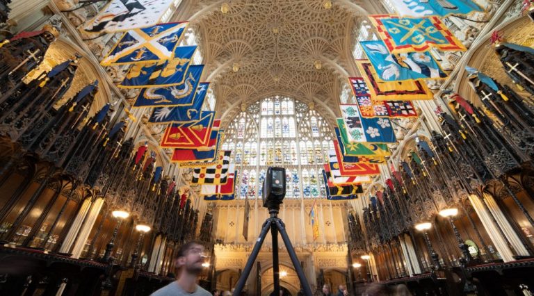 Scanning at Westminster Abbey and the crypt of St Stephen’s Chapel ...